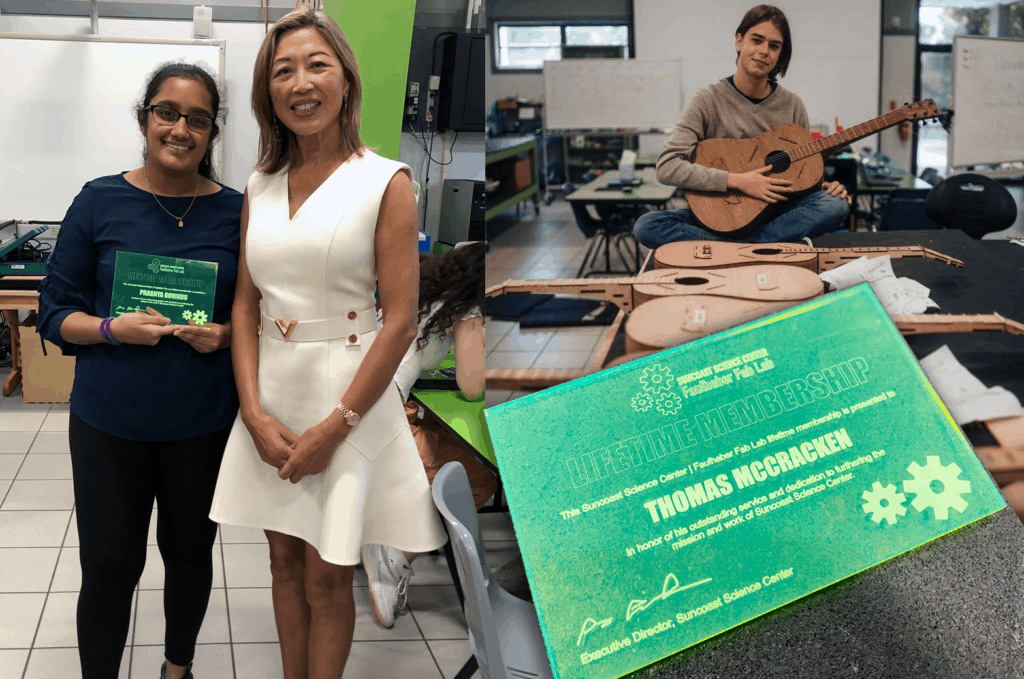 Suncoast Science/Fab Lab – 2021 Lifetime Memberships